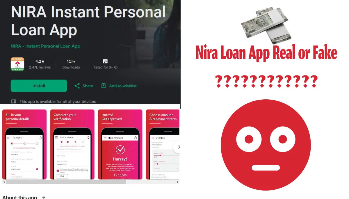 Nira Loan App Real or Fake - e Mudra Loan